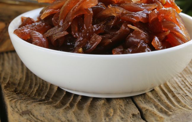 Confit d'oignons ultra rapide : Recette de Confit d'oignons ultra ...