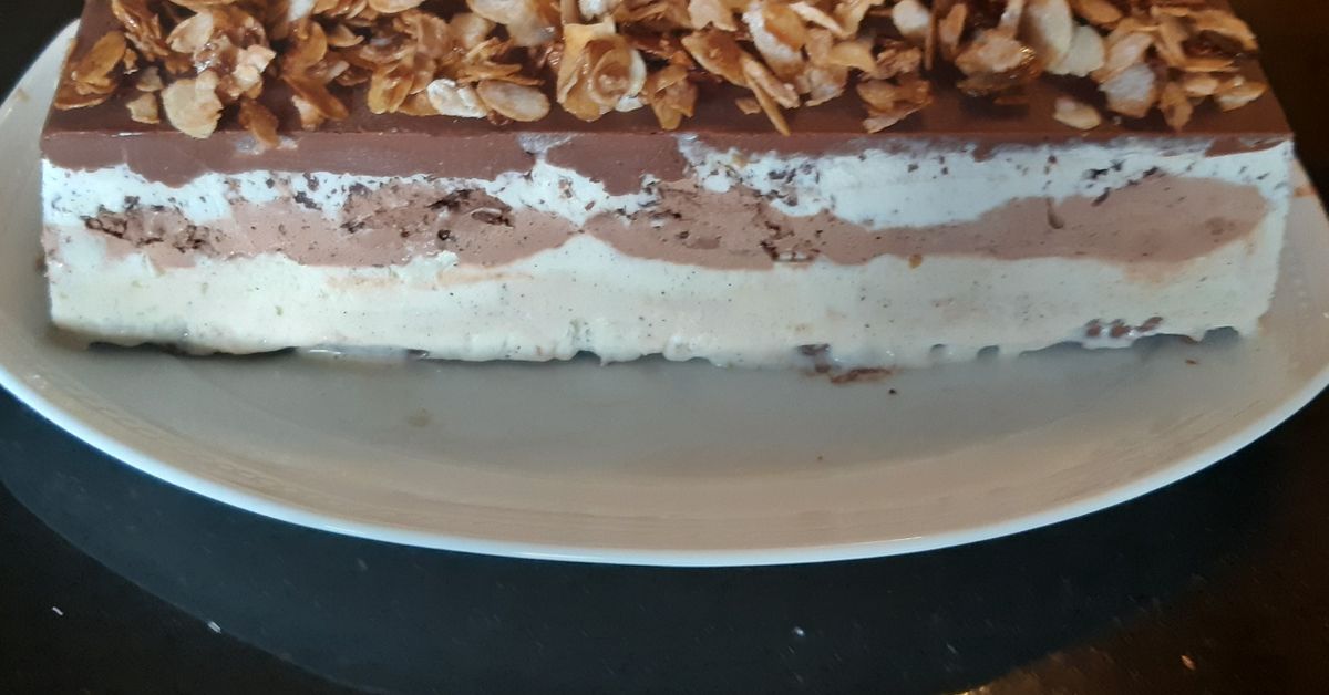 Bûche de Noël glacée : recette de Bûche de Noël glacée