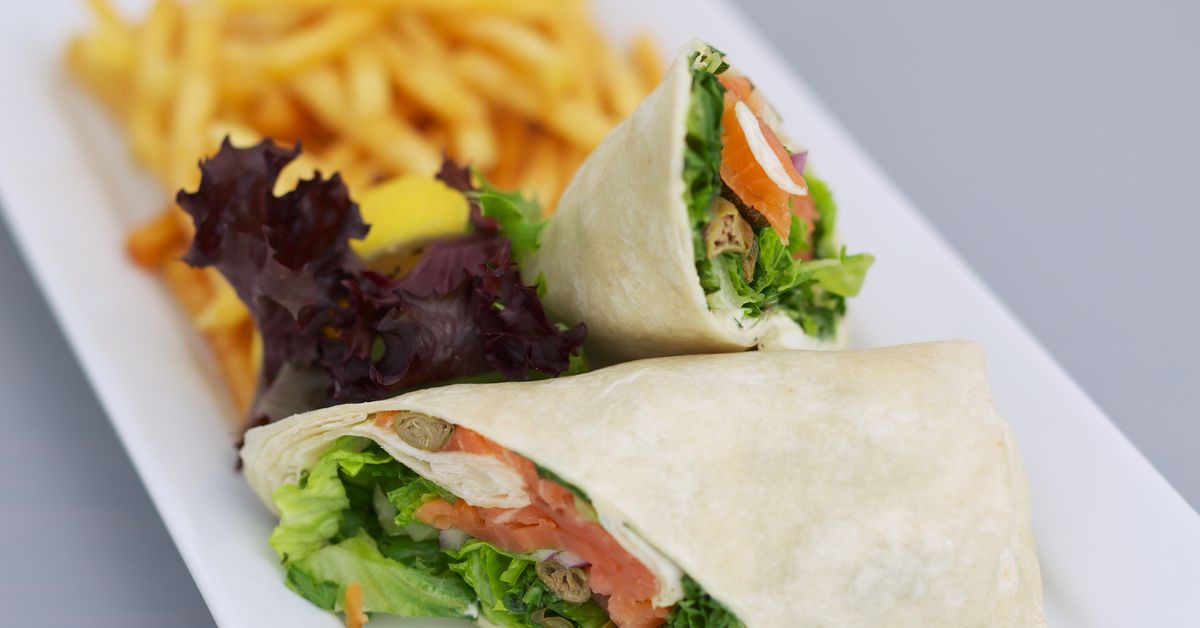 Wrap au saumon fumé : recette de Wrap au saumon fumé