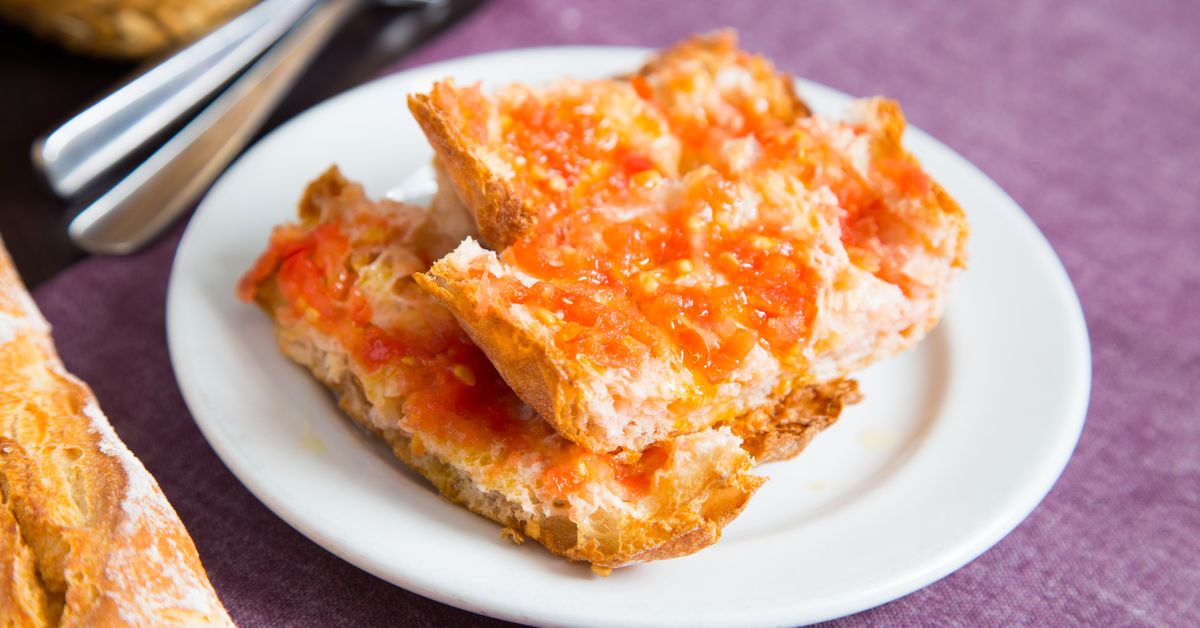 Pan con tomate : recette de Pan con tomate