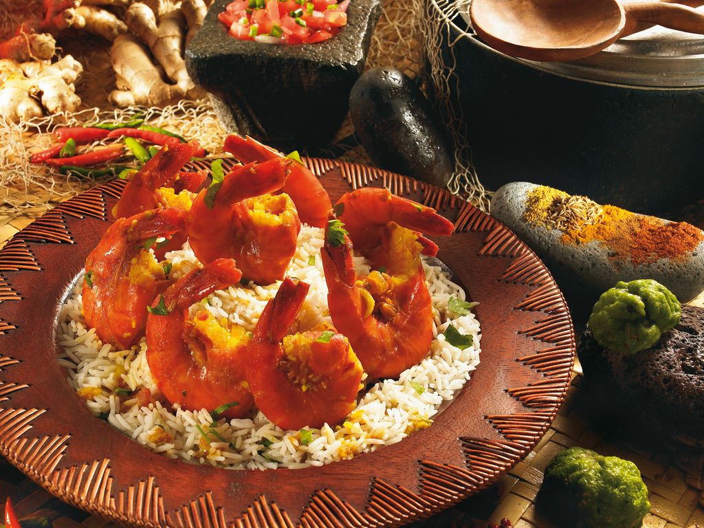 cari crevettes : Recette de cari crevettes - Marmiton