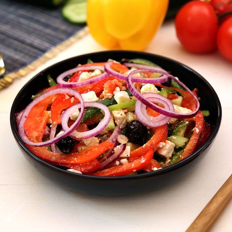 Salade grecque : Recette de Salade grecque - Marmiton