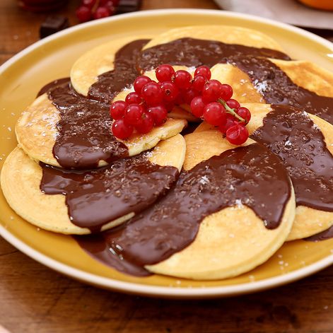 Pancakes rapides : Recette de Pancakes rapides - Marmiton