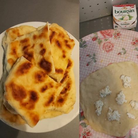 Naan au fromage (cheese nan) : Recette de Naan au fromage (cheese nan ...