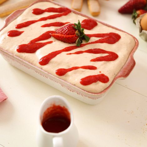 Tiramisu aux fraises facile : Recette de Tiramisu aux fraises facile ...
