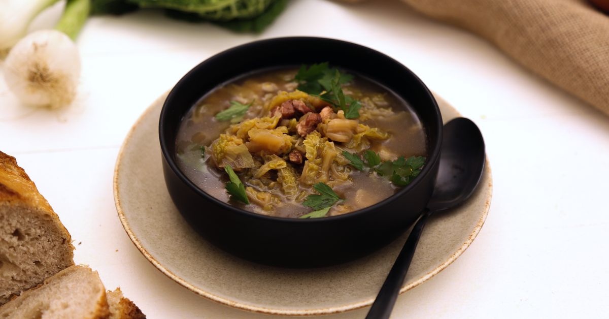 soupe au choux : recette de soupe au choux