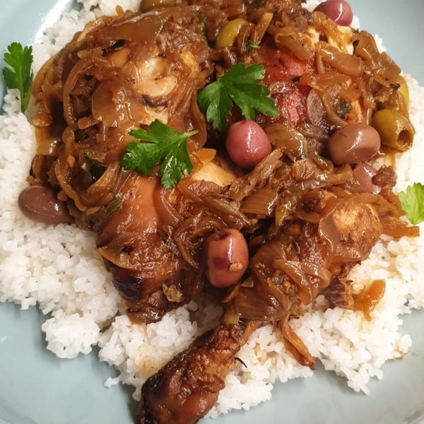 Tiéboudiène (riz au poisson sénégalais) : Recette de Tiéboudiène (riz ...