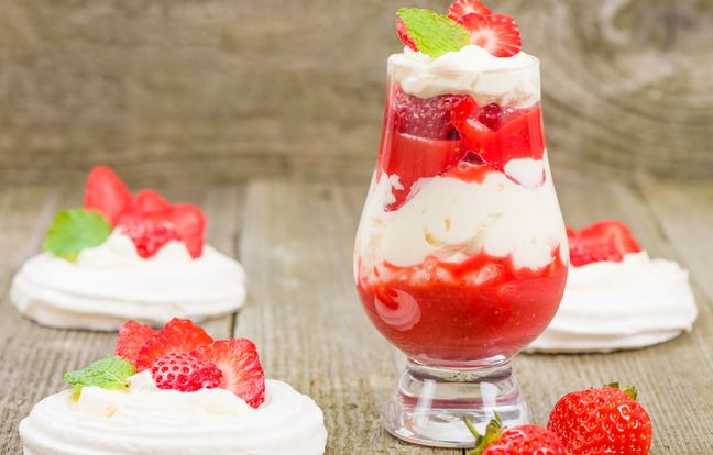 Eton Mess : Recette de Eton Mess - Marmiton