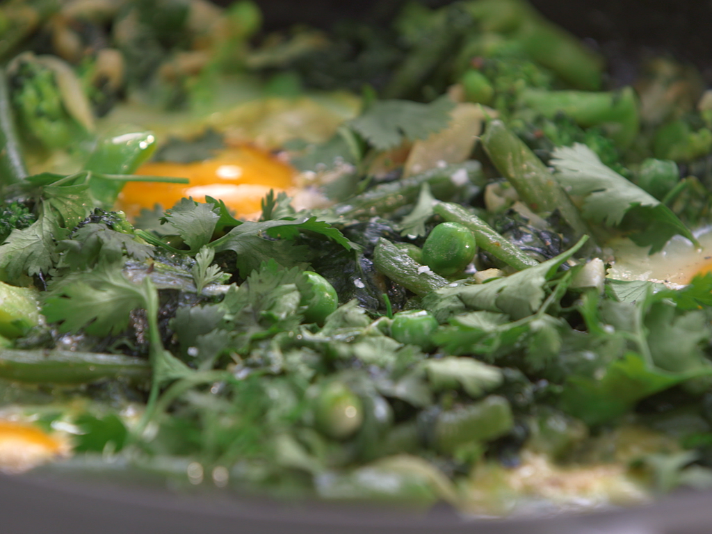 Tchatchouka verte par Laurent Mariotte : Recette de Tchatchouka verte ...