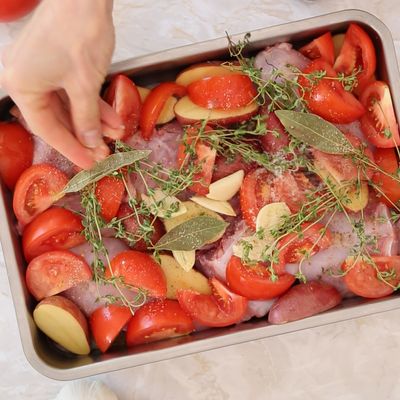 Lapin rôti au four qui cuit tout seul ! : Recette de Lapin rôti au four ...