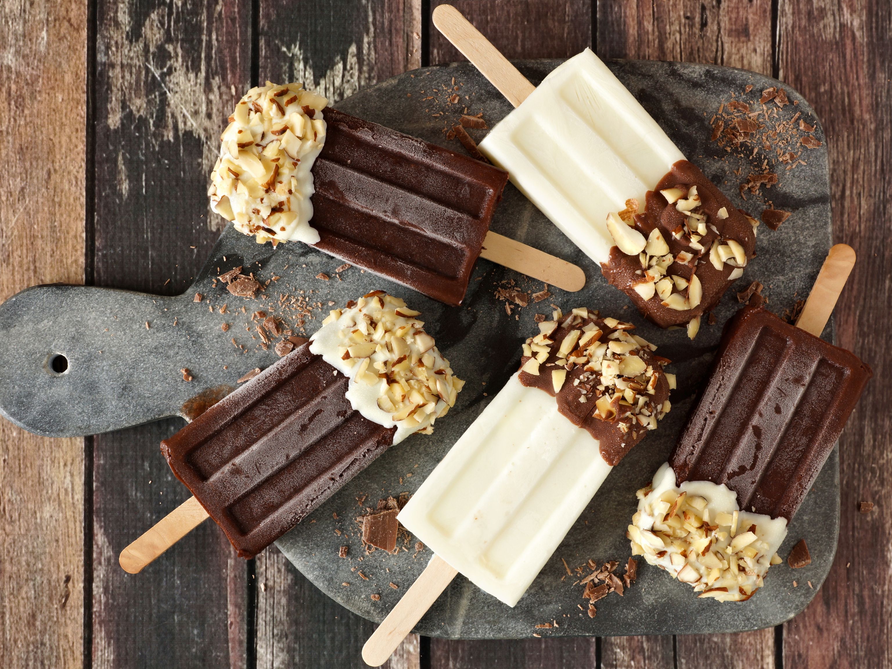 esquimaux croquants au chocolat noir : Recette de esquimaux croquants ...