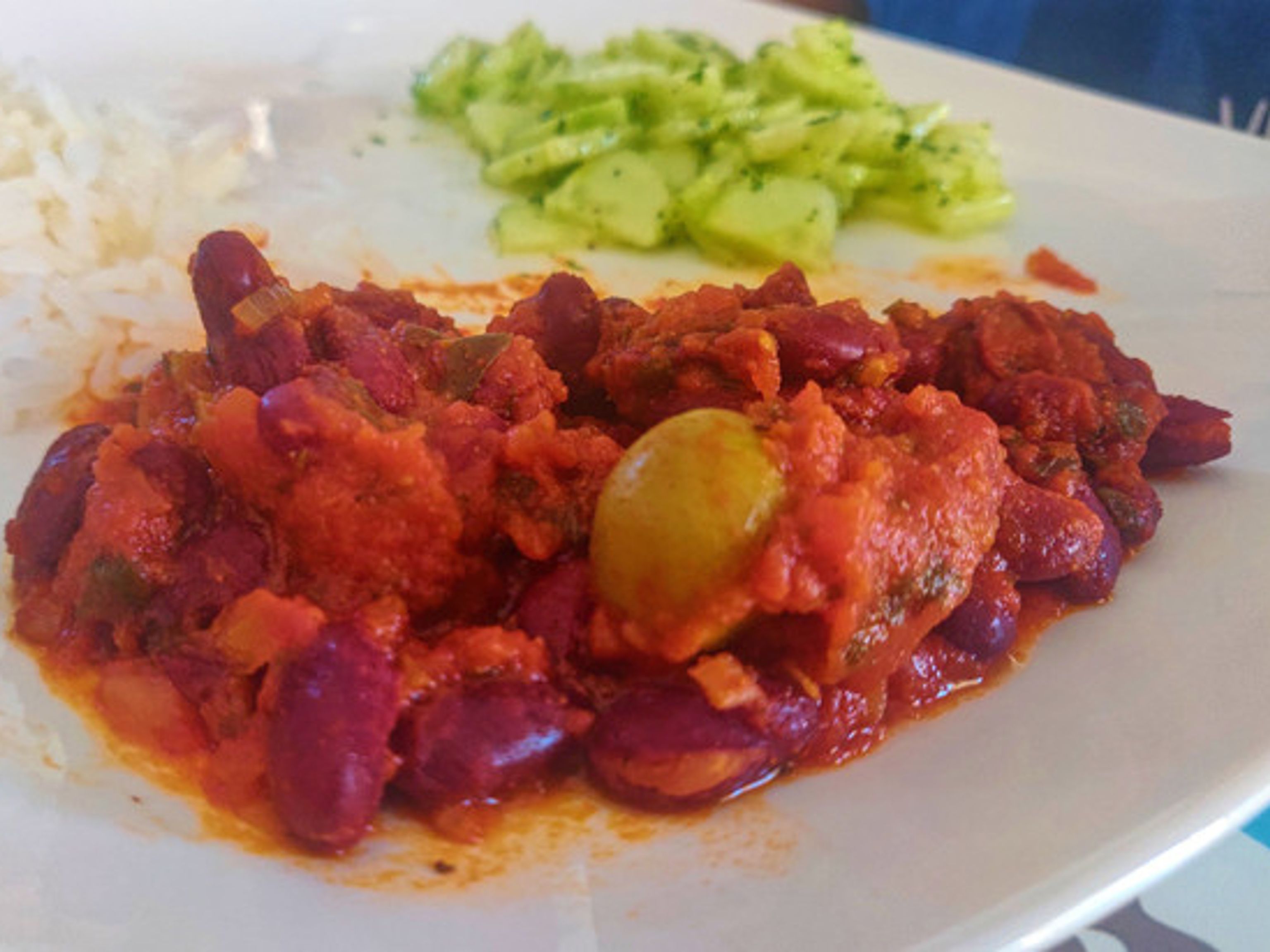 haricots rouges aux olives : Recette de haricots rouges aux olives ...