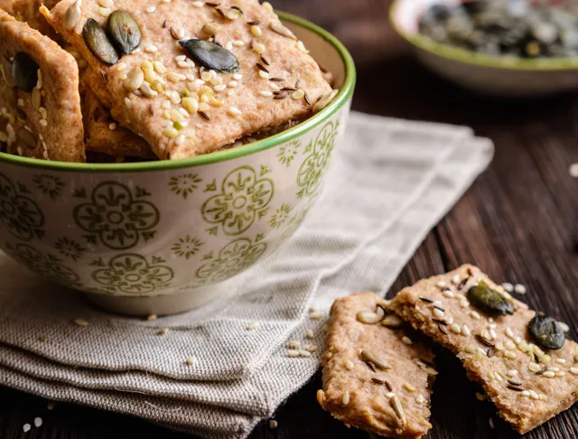 Crackers aux graines : recette de Crackers aux graines
