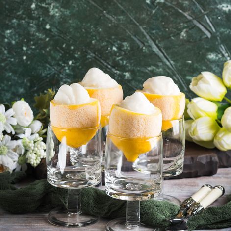 Citrons givrés : Recette de Citrons givrés - Marmiton