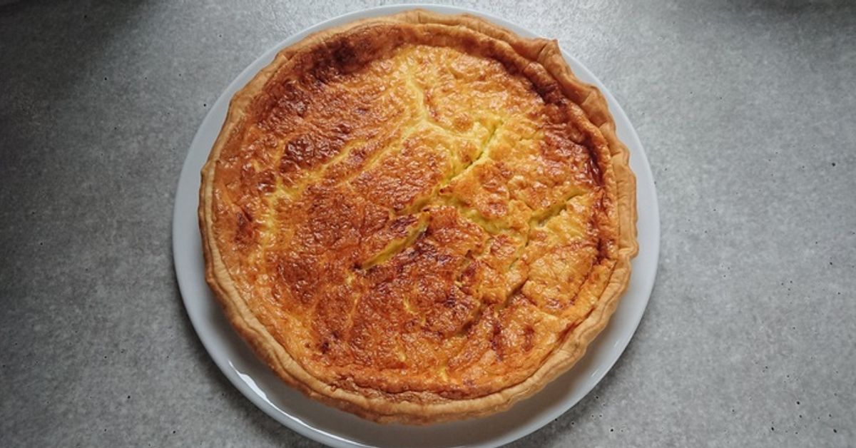 Tarte au comté : recette de Tarte au comté