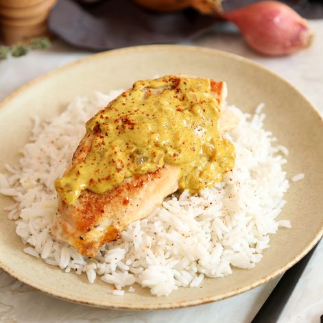 Escalope De Dinde Au Curry