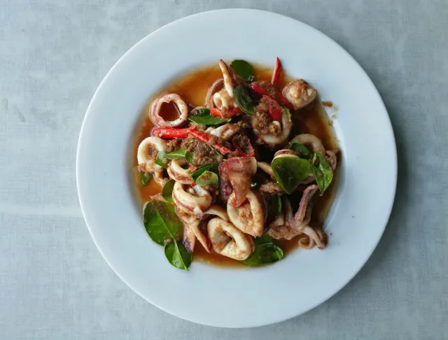 Piste de supions : recette de Piste de supions