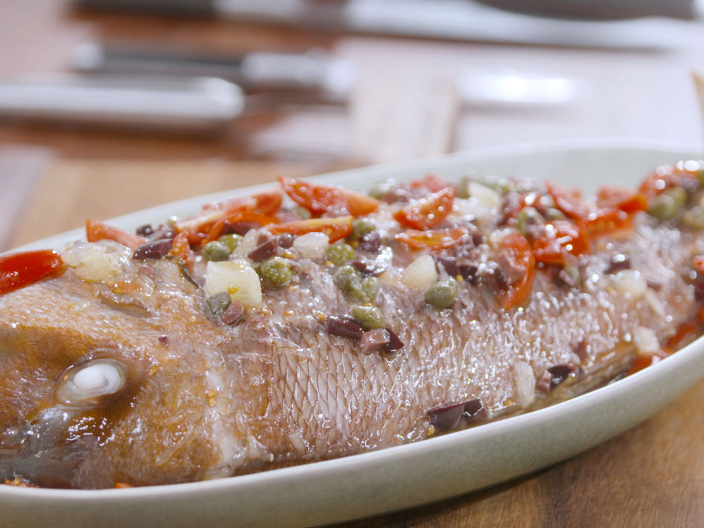 dorade grillée au thym de provence : Recette de dorade grillée au thym ...