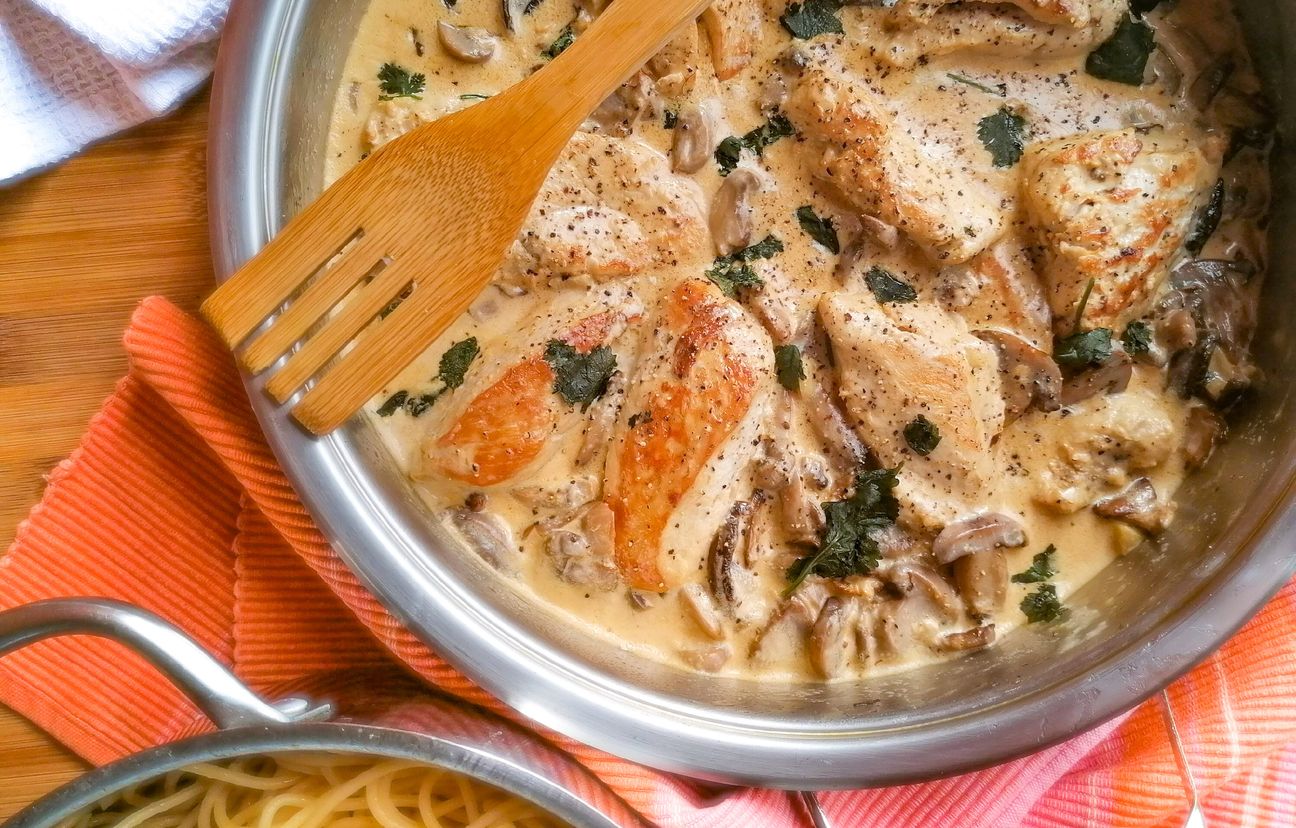 Filets de poulet à la normande : Recette de Filets de poulet à la normande Filets de poulet à la normande : Recette de Filets de poulet à la normande