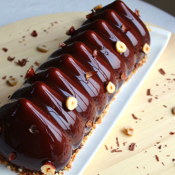 Bûche de Noël Chocolat et fruits rouges : Recette de Bûche de Noël ...