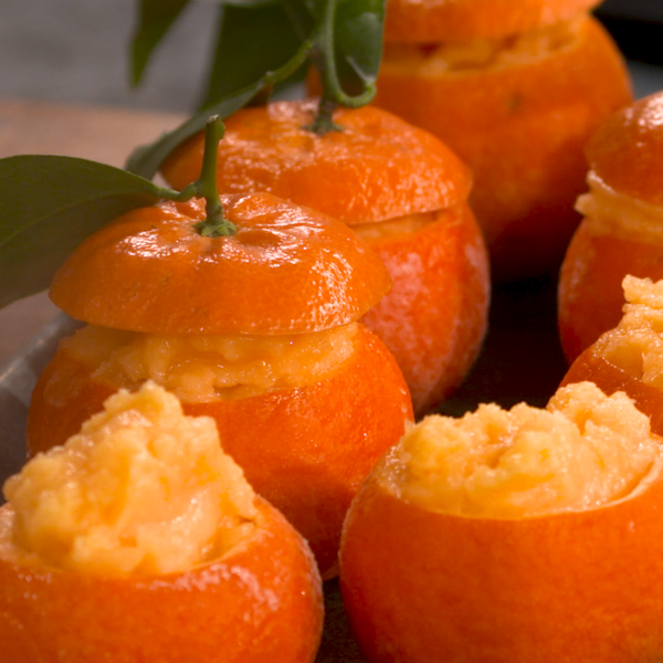 Citrons givrés au Mascarpone : Recette de Citrons givrés au Mascarpone