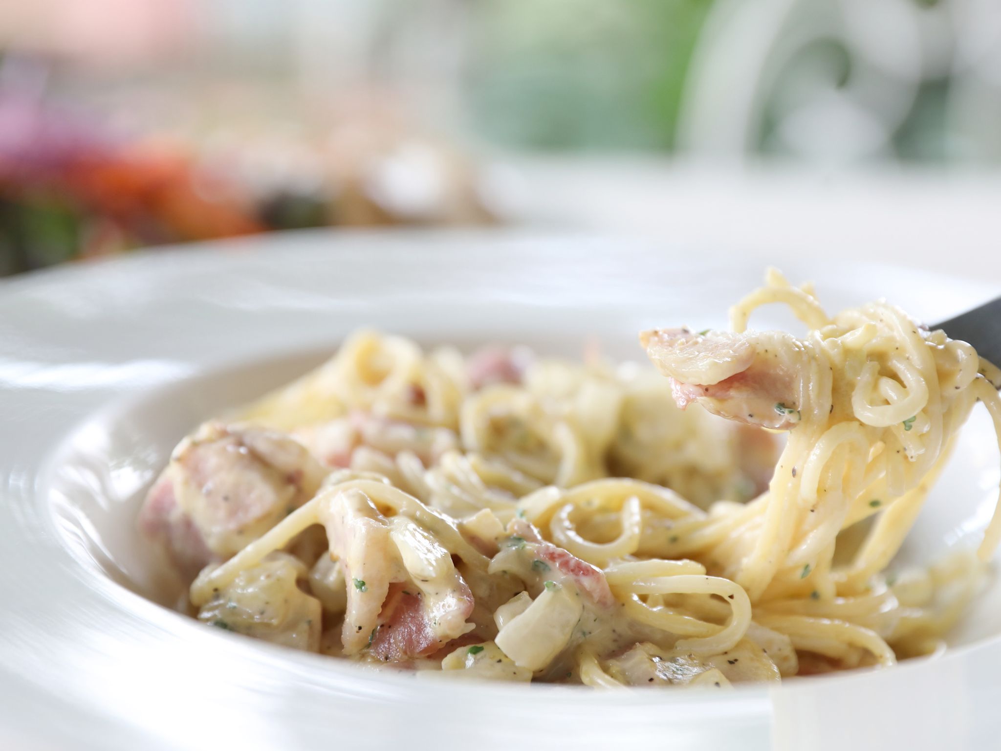 pâtes aux poireaux et lardons : Recette de pâtes aux poireaux et ...