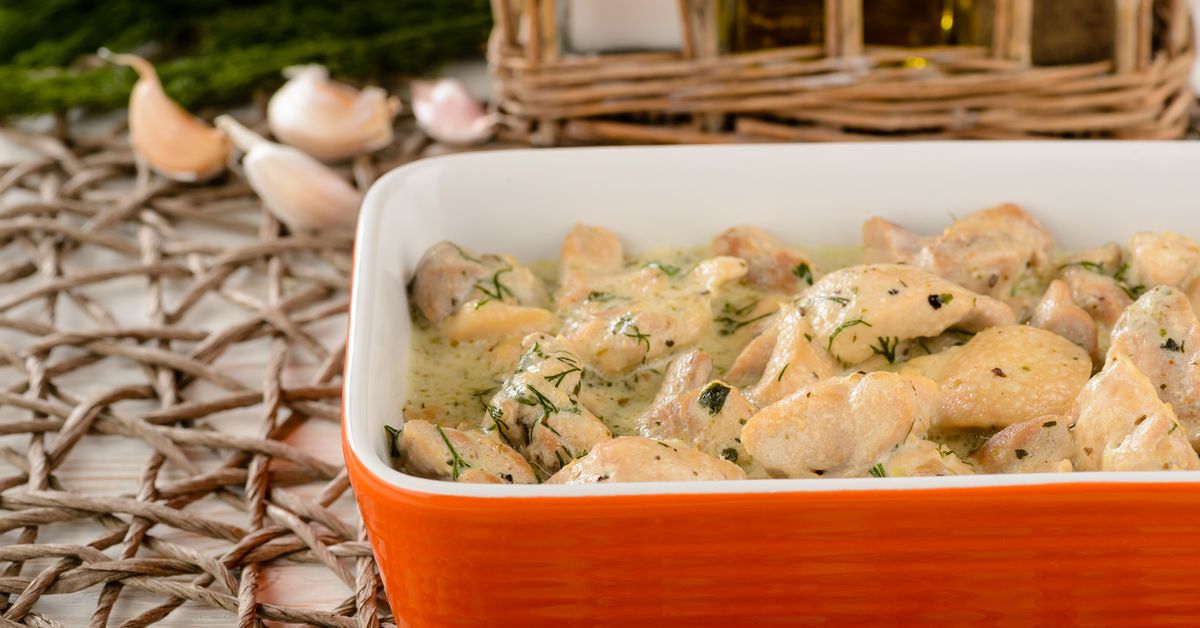 Emincée de poulet à la crème et moutarde à l'ancienne : recette de ...