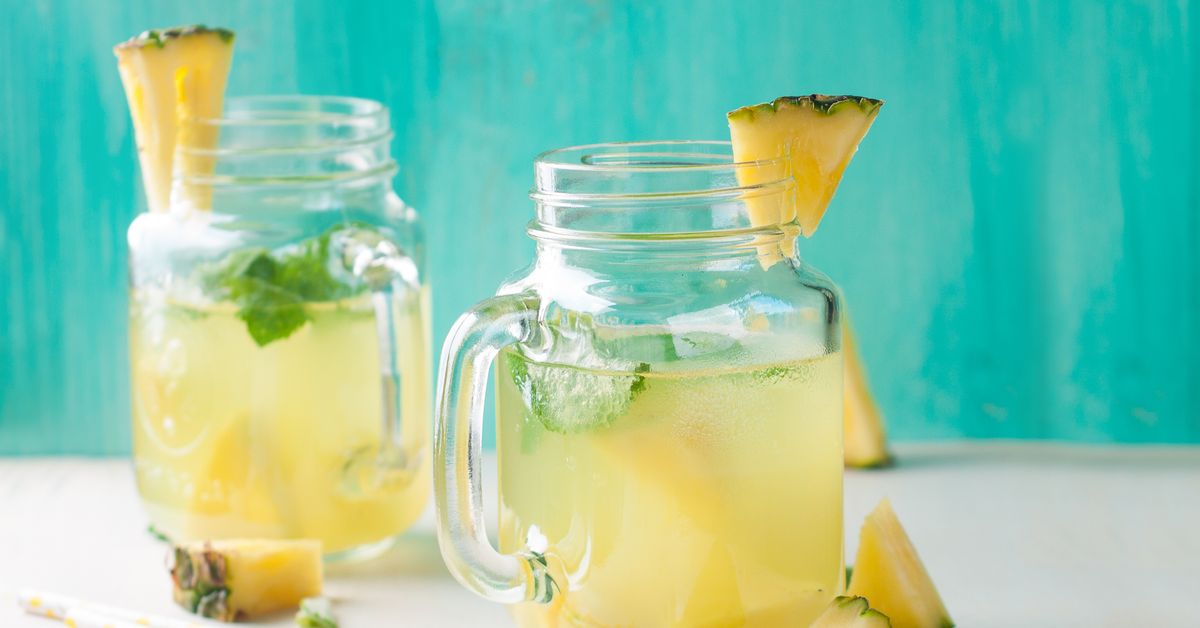 Virgin Punch a l'ananas : recette de Virgin Punch a l'ananas