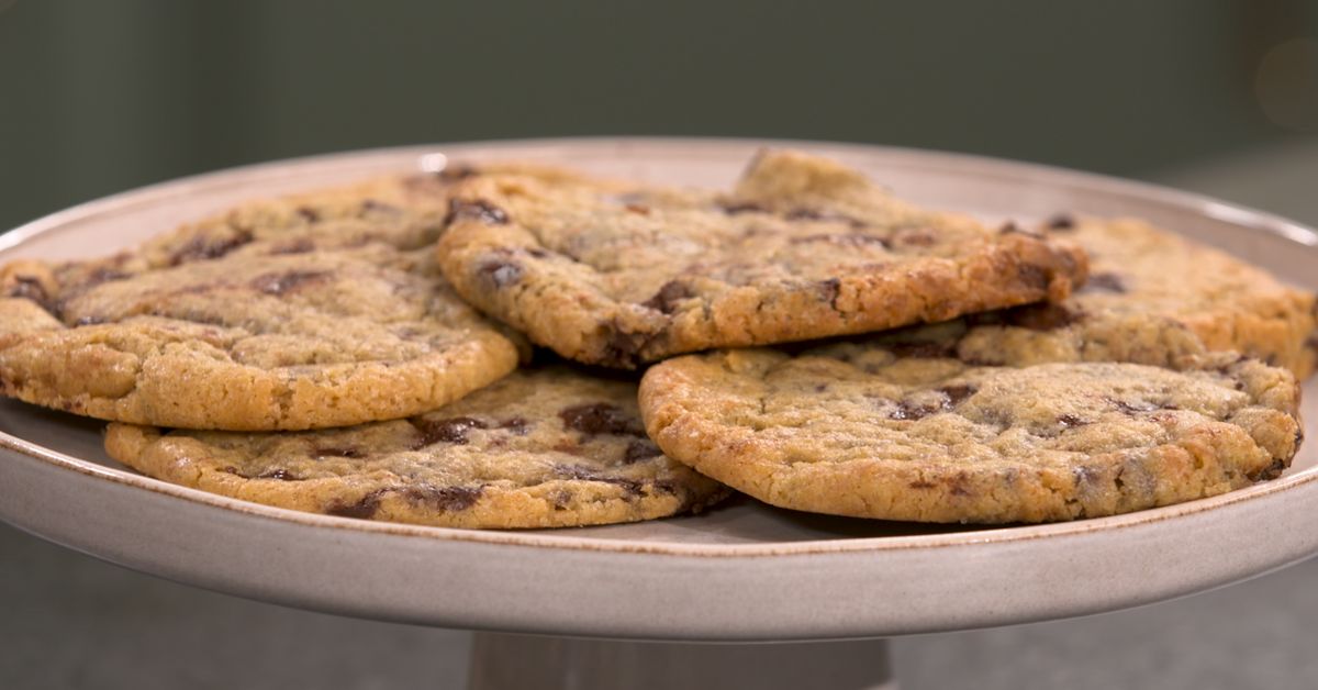 Cookies au coeur coulant choco-noisette par Laurent Mariotte : recette ...