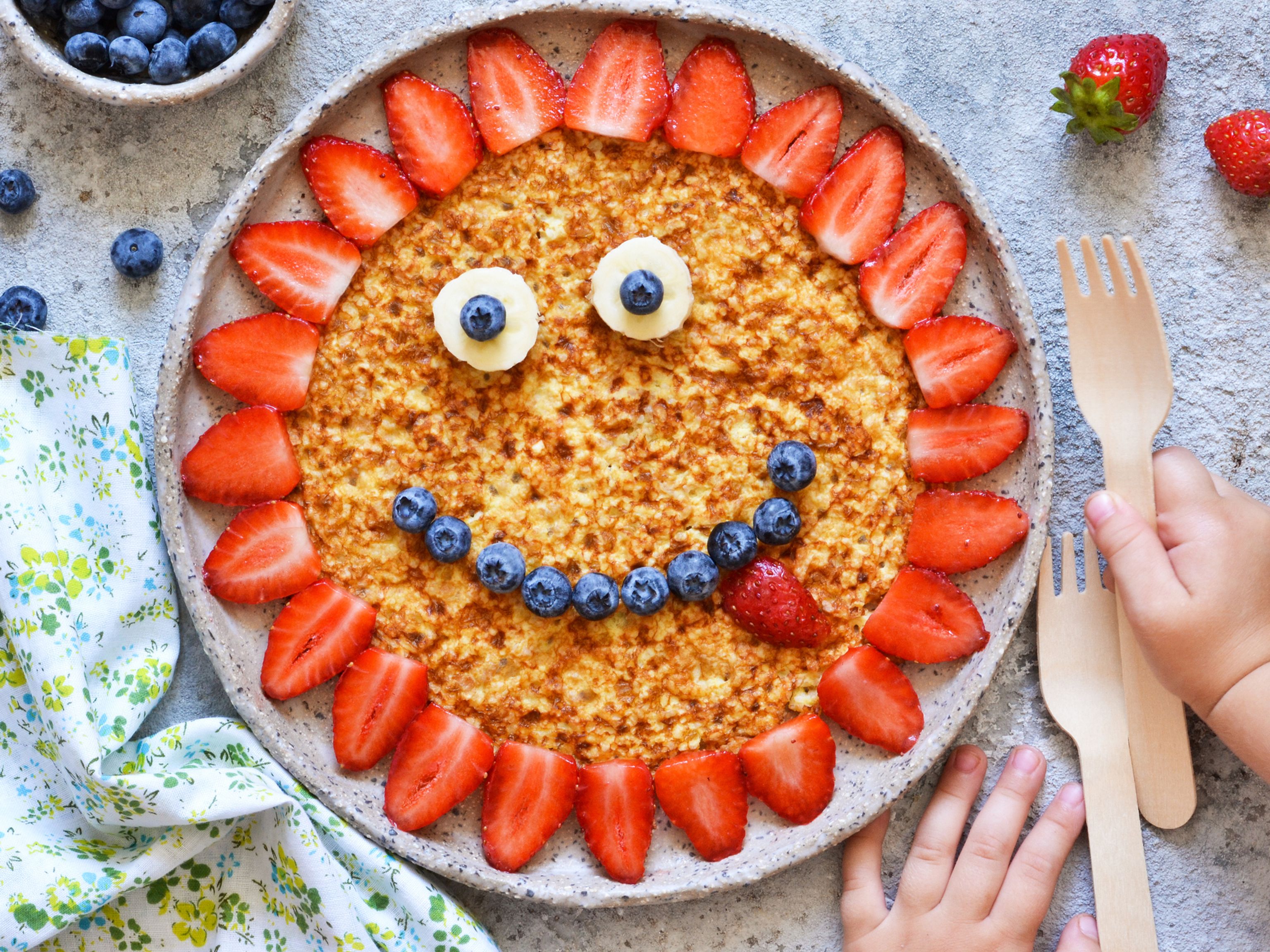 crêpe soleil aux fraises : Recette de crêpe soleil aux fraises - Marmiton