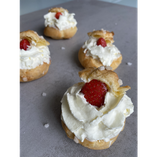 Chouquettes aux fraises et chantilly : Recette de Chouquettes aux ...