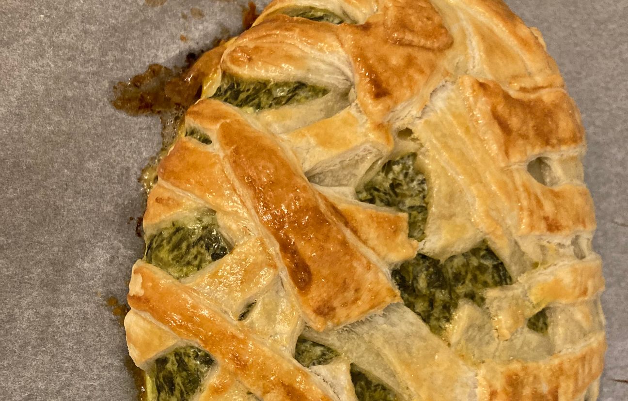 Tourte tressée aux épinards et à la ricotta (Molisse, Italie) : Recette ...