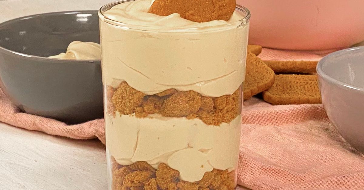 Verrines crémeuses au spéculoos ultra gourmandes : recette de Verrines ...