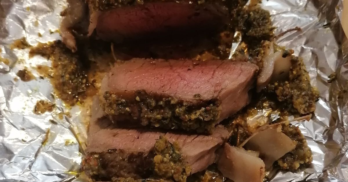 Rosbeef en Croûte d'Herbes : recette de Rosbeef en Croûte d'Herbes