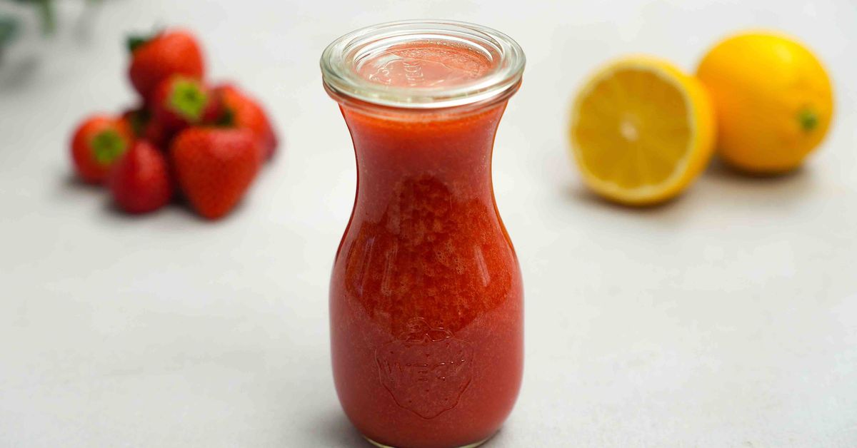 Coulis de fraise : recette de Coulis de fraise