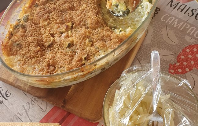 gratin de courgette à la niçoise : Recette de gratin de courgette à la ...