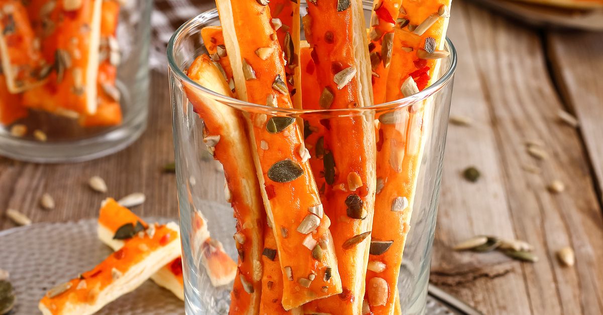 Allumettes aux tomates séchées : recette de Allumettes aux tomates séchées