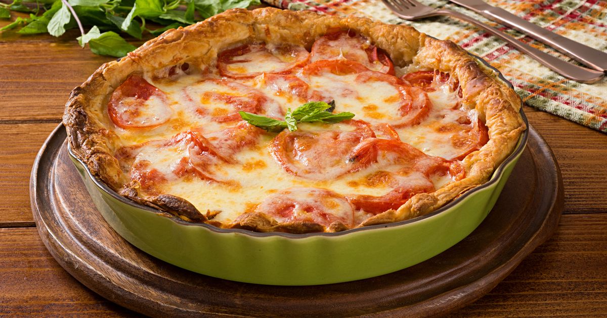 Quiche à la tomate : recette de Quiche à la tomate
