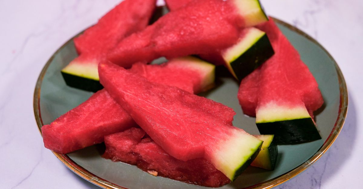 Sucettes de pastèque : recette de Sucettes de pastèque