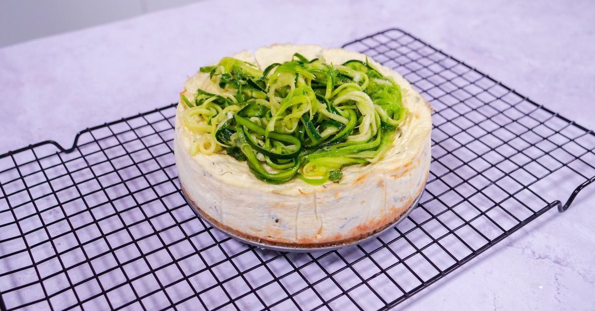 Cheesecake à la courgette : recette de Cheesecake à la courgette Cheesecake à la courgette : recette de Cheesecake à la courgette