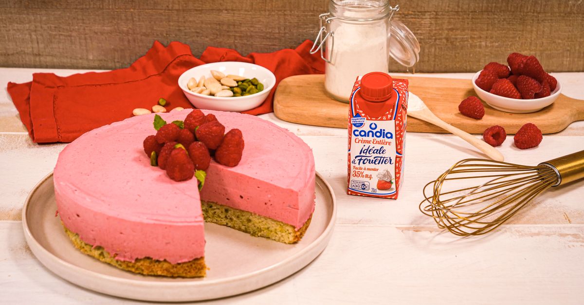 Bavarois framboise : recette de Bavarois framboise