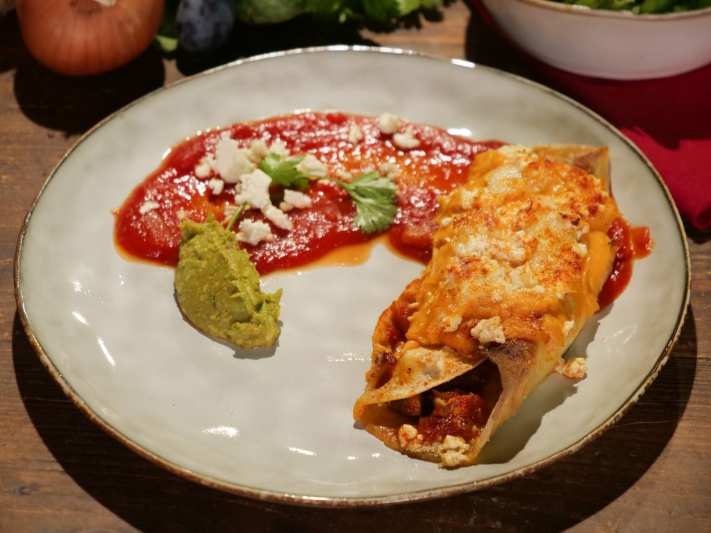 Heinz'chiladas : enchiladas végétariennes : Recette de Heinz'chiladas ...