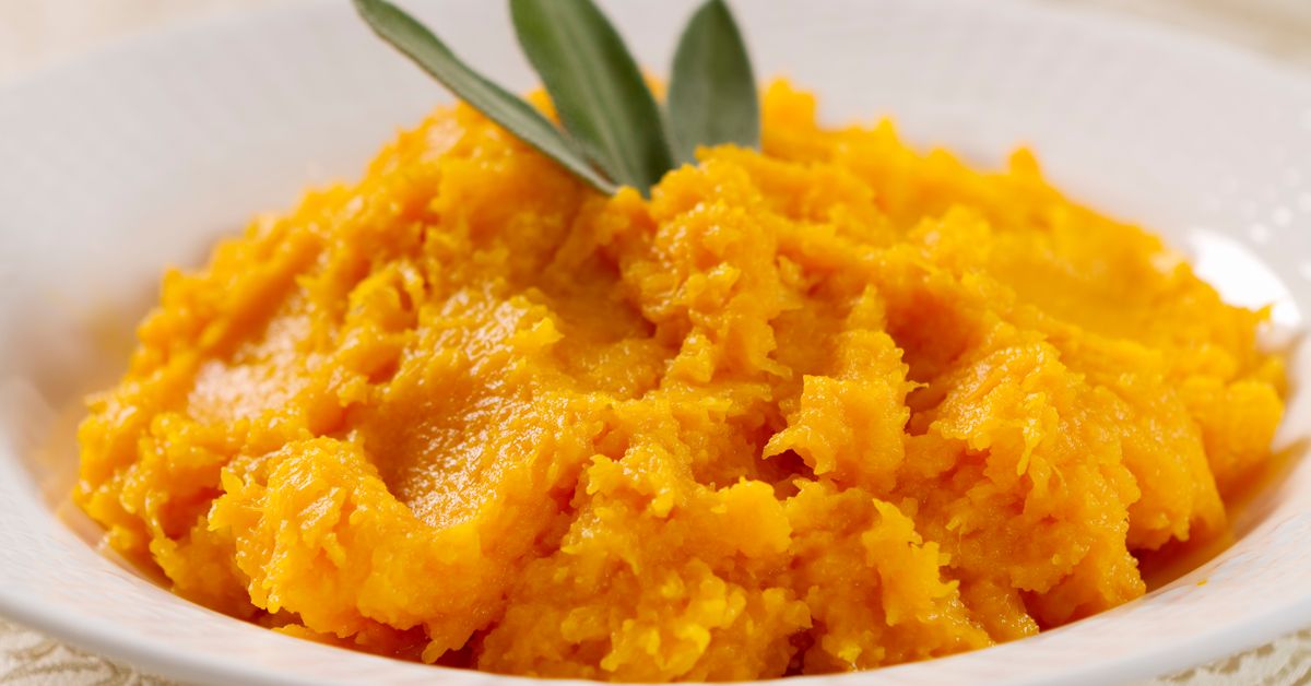 Purée de courge butternut : recette de Purée de courge butternut