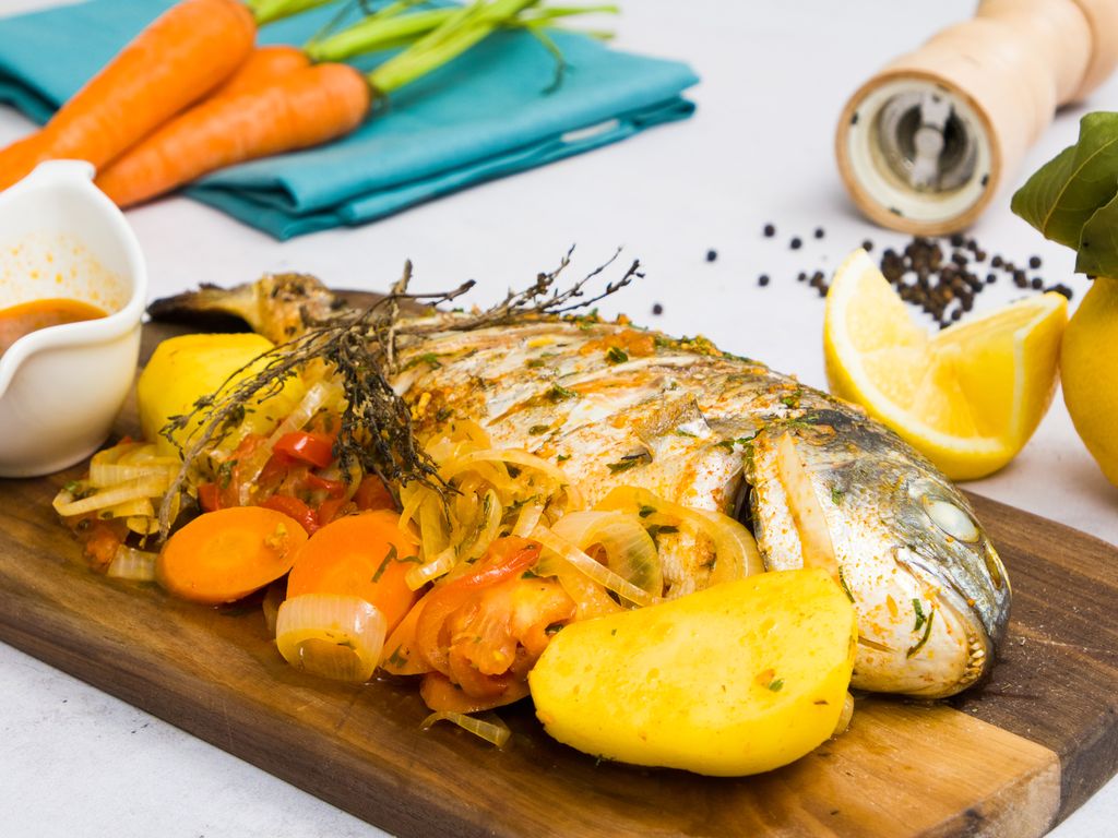 Daurade au four : Recette de Daurade au four