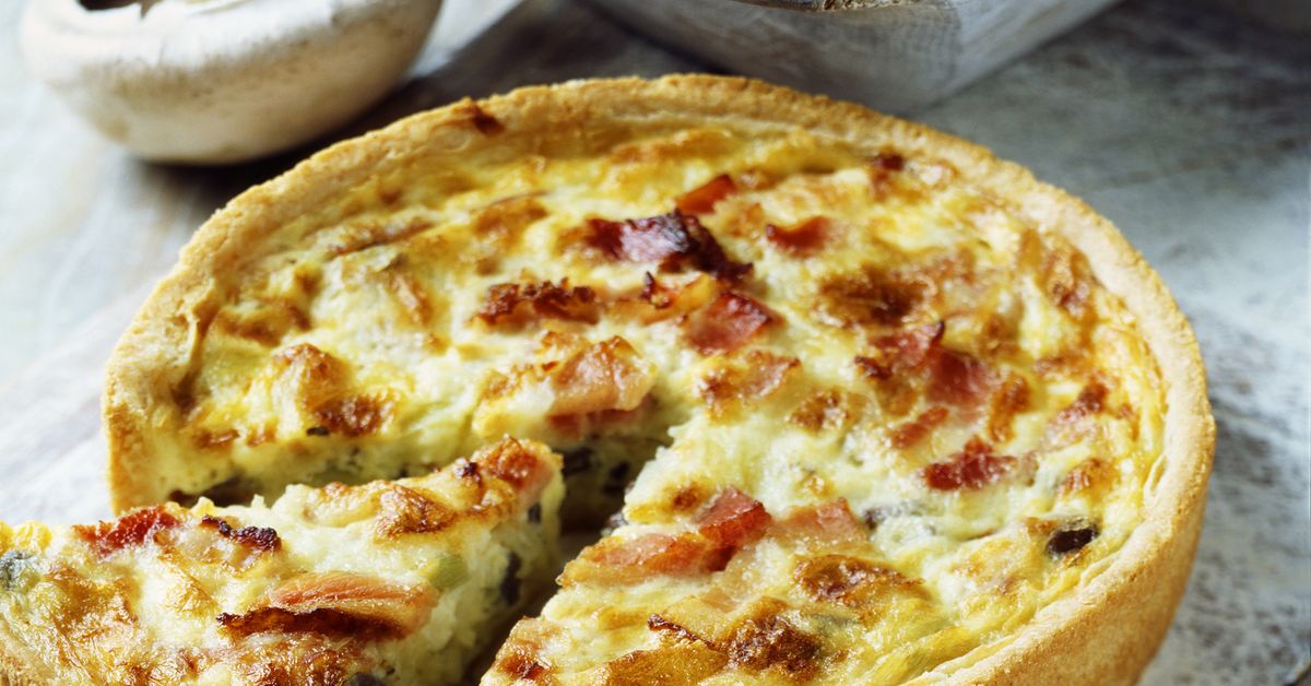 Quiche forestière aux endives et poireaux : recette de Quiche ...