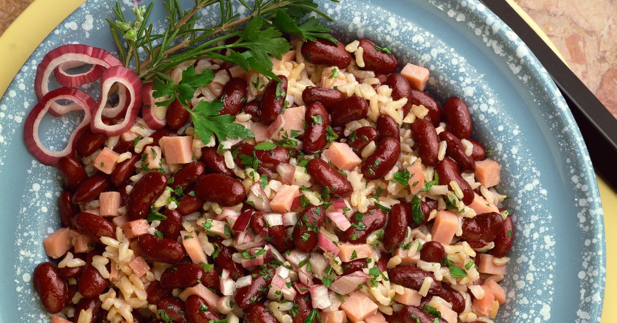 Riz et haricots rouges (à la créole) : recette de Riz et haricots ...