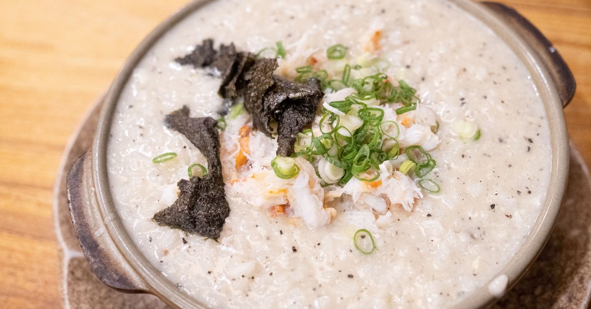 Soupe au riz chinoise (Tsock ou Congee) : recette de Soupe au riz ...