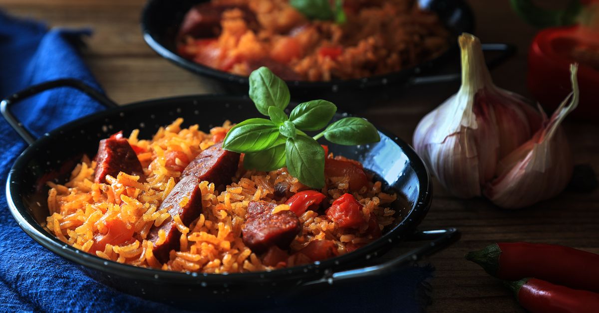 Riz à la mexicaine au chorizo : recette de Riz à la mexicaine au chorizo