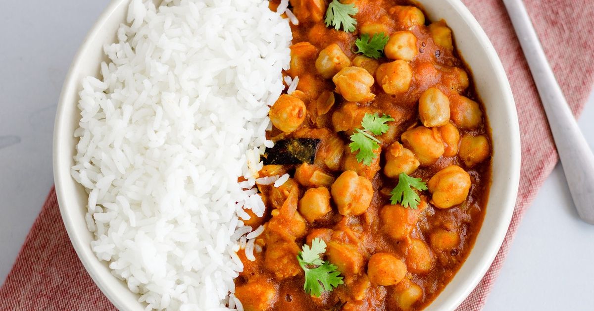 Curry de pois chiches : recette de Curry de pois chiches