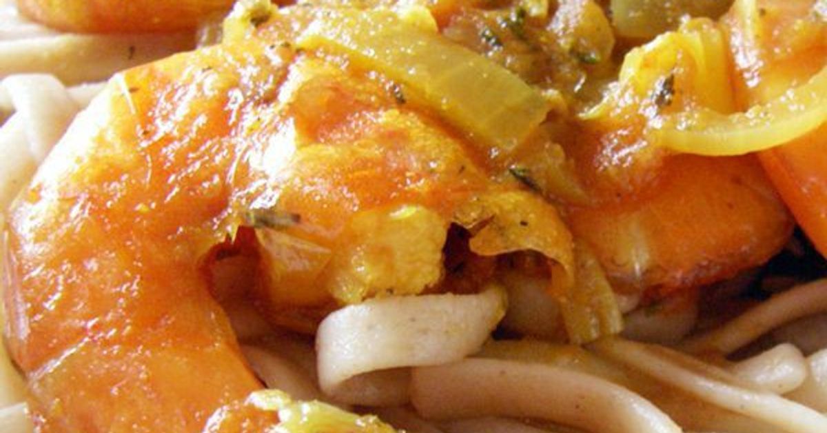 Carry camaron (gambas) de la Réunion : recette de Carry camaron (gambas ...